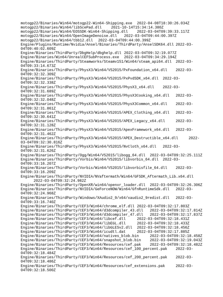Manifest NonUFSFiles Win64 | PDF | Computing | Computer File