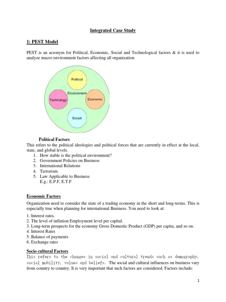 Integrated Case Study Notes | PDF | Swot Analysis | Coca Cola