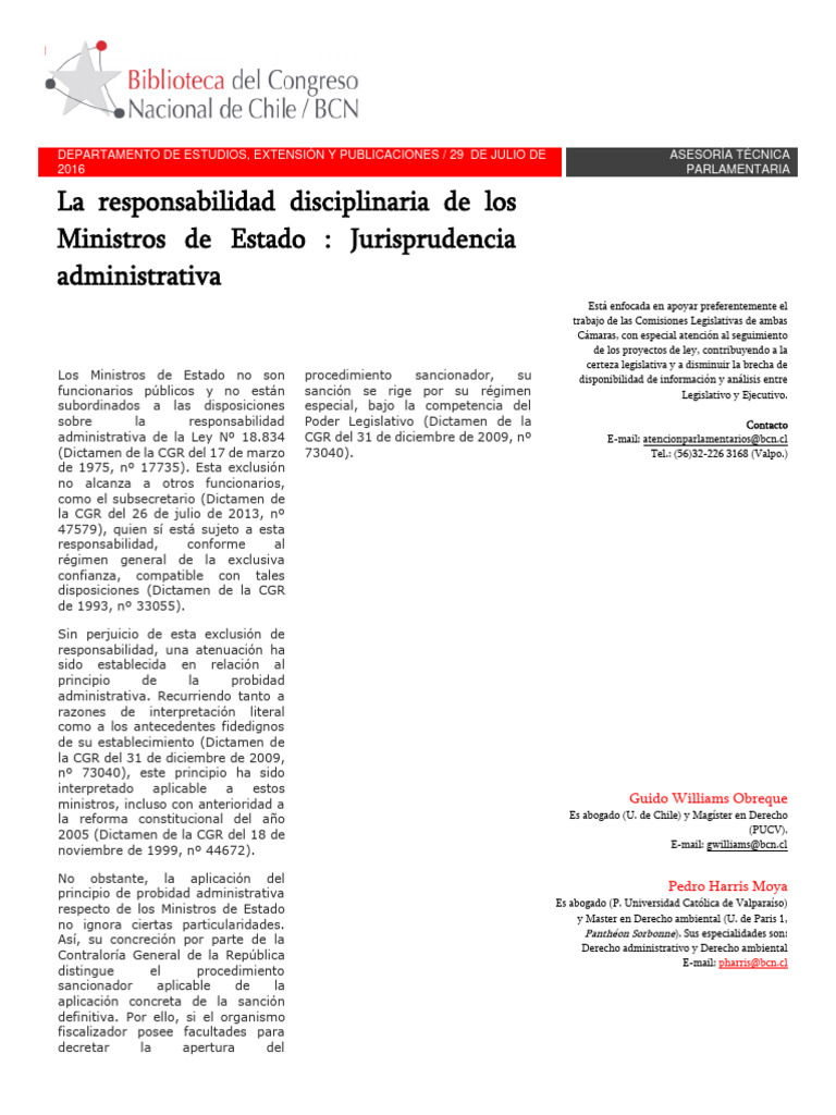 Responsabilidad Disciplinaria - 3 | PDF | Constitución | Estado (política)