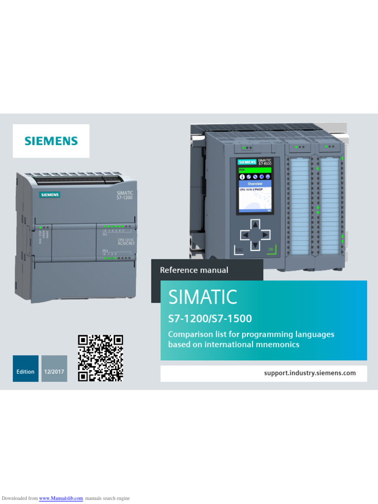 Simatic s71200 | PDF | Bit | Hazards
