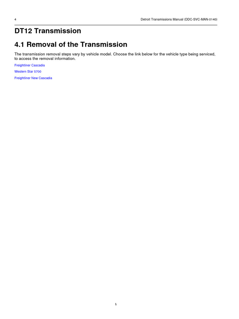 DT12 Transmission | PDF | Clutch | Electrical Connector
