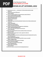 DPP - 04 - Circular Motion JEE Mains PYQ | PDF | Acceleration | Classical Mechanics