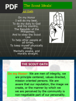 Boy Scout Oath Law Motto Slogan Code | PDF