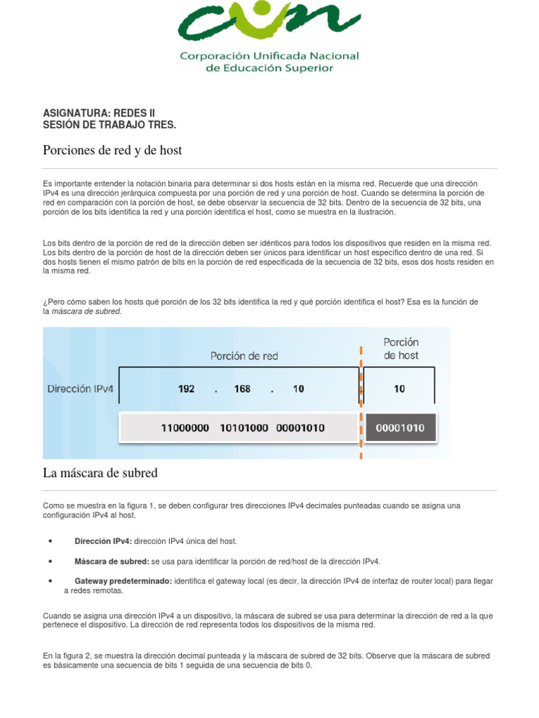 Redes-2 Guía 3 | PDF | Dirección IP | Poco