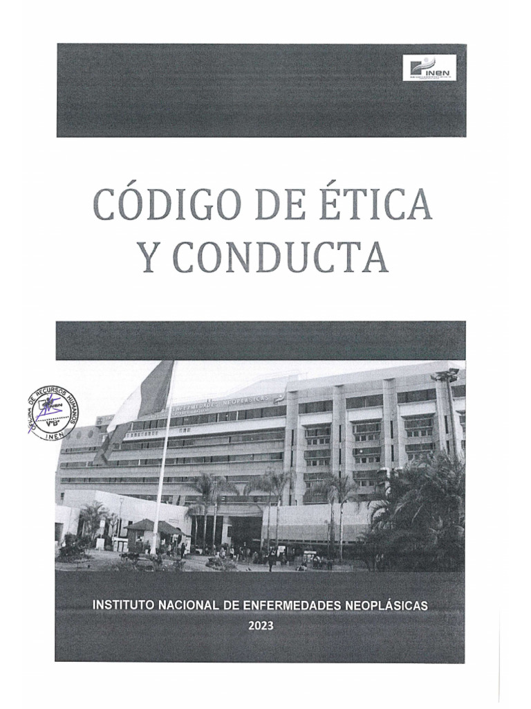 3 Codigo De Etica De La Funcion Publica Pdf