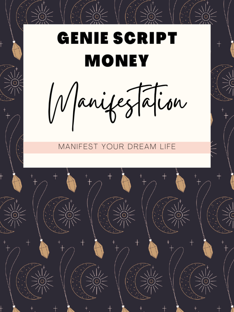 Genie Script Money | Download Free PDF | Dream | Thought