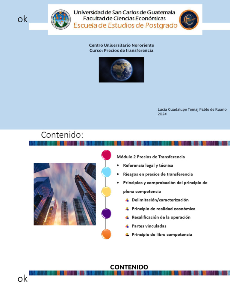 Presentación Modulo II | PDF | Business | Economias