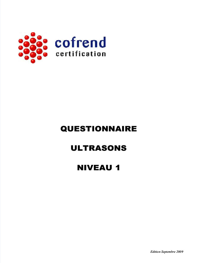 Questionnaire CND | PDF