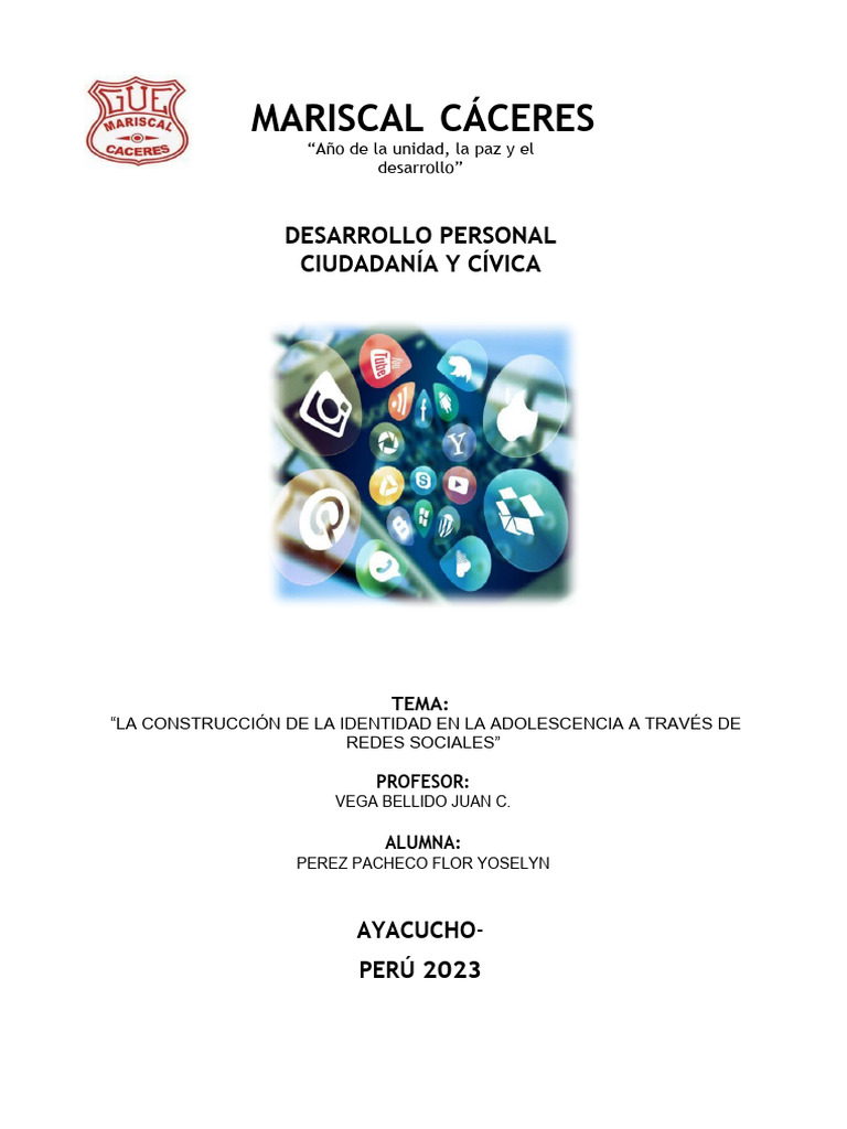 DPCC | PDF | Servicio de redes sociales | Adolescencia