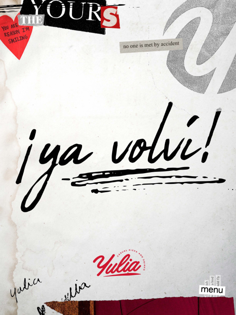 Menu Yulia | PDF