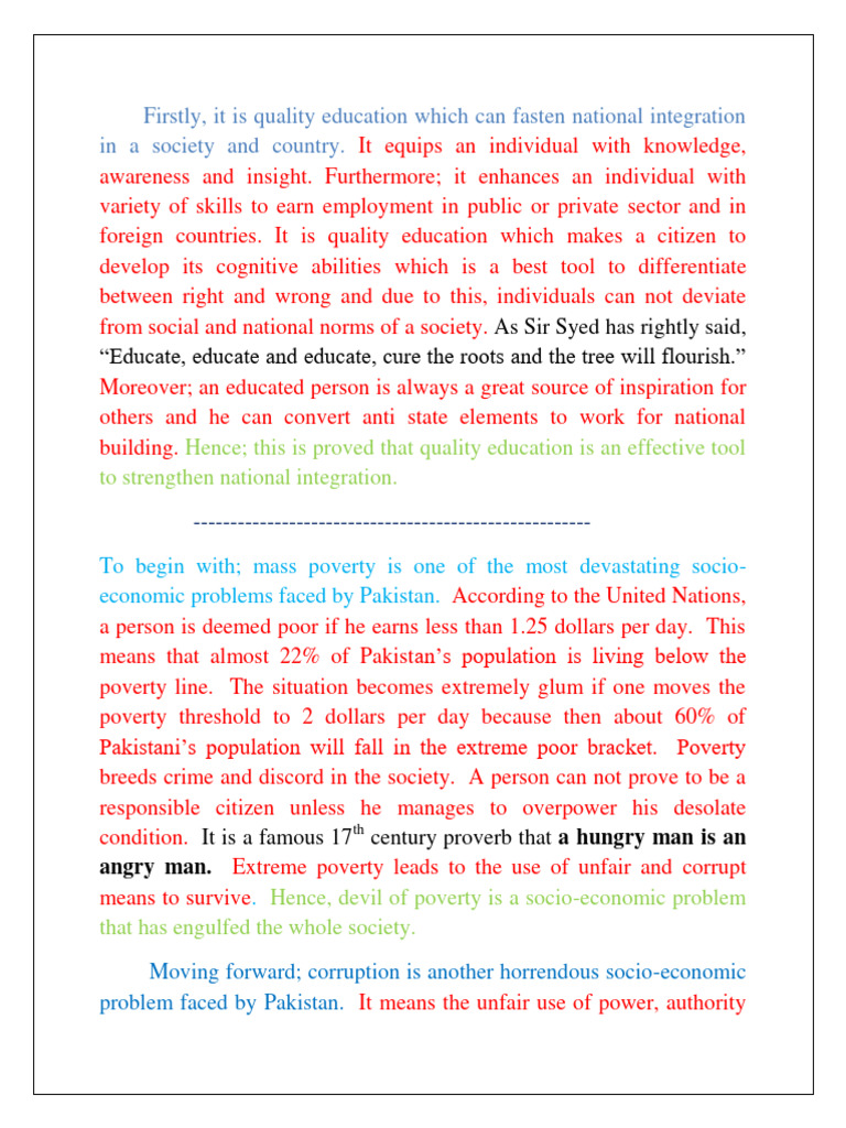 Body Paragraph | PDF