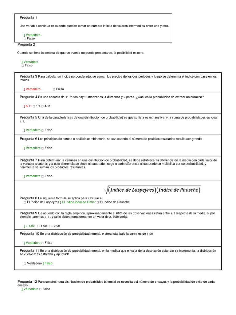 Unificado Estadistica 2bim Sofy | PDF | Media | Desviación Estándar