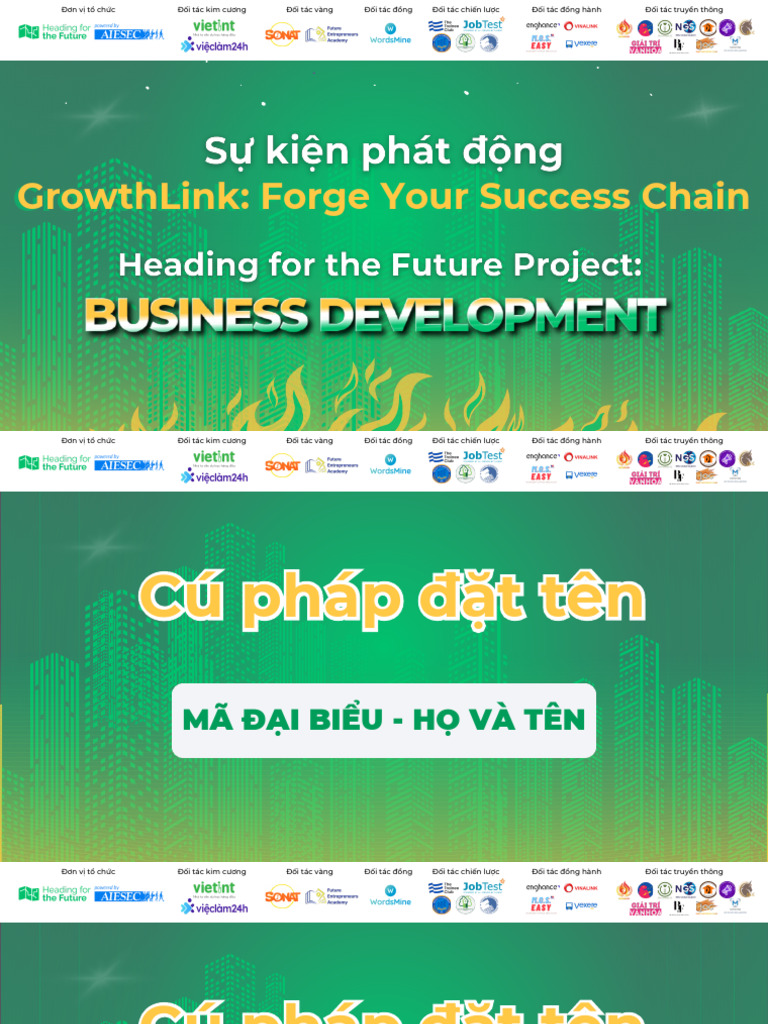 H4TF GrowthLink Forge Your Success Chain Slides | PDF