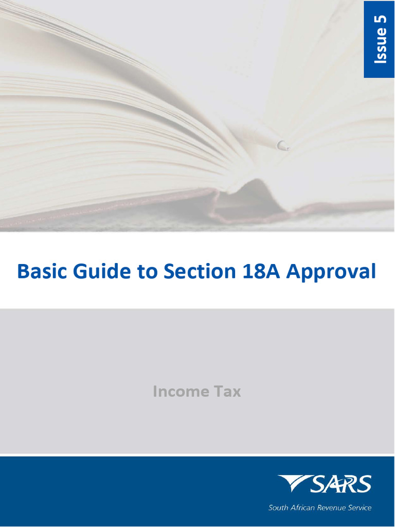 Section 18A Approval Guide | PDF | Donation | Charitable Organization
