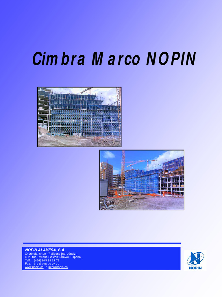 Cimbra Marco NOPIN: Instrucciones y Seguridad | PDF | Aislador ...
