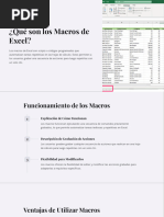 ¿Qué Es Una Macro en Excel - Explicación y Ejemplos - IONOS | PDF | Microsoft Excel | Macro ...