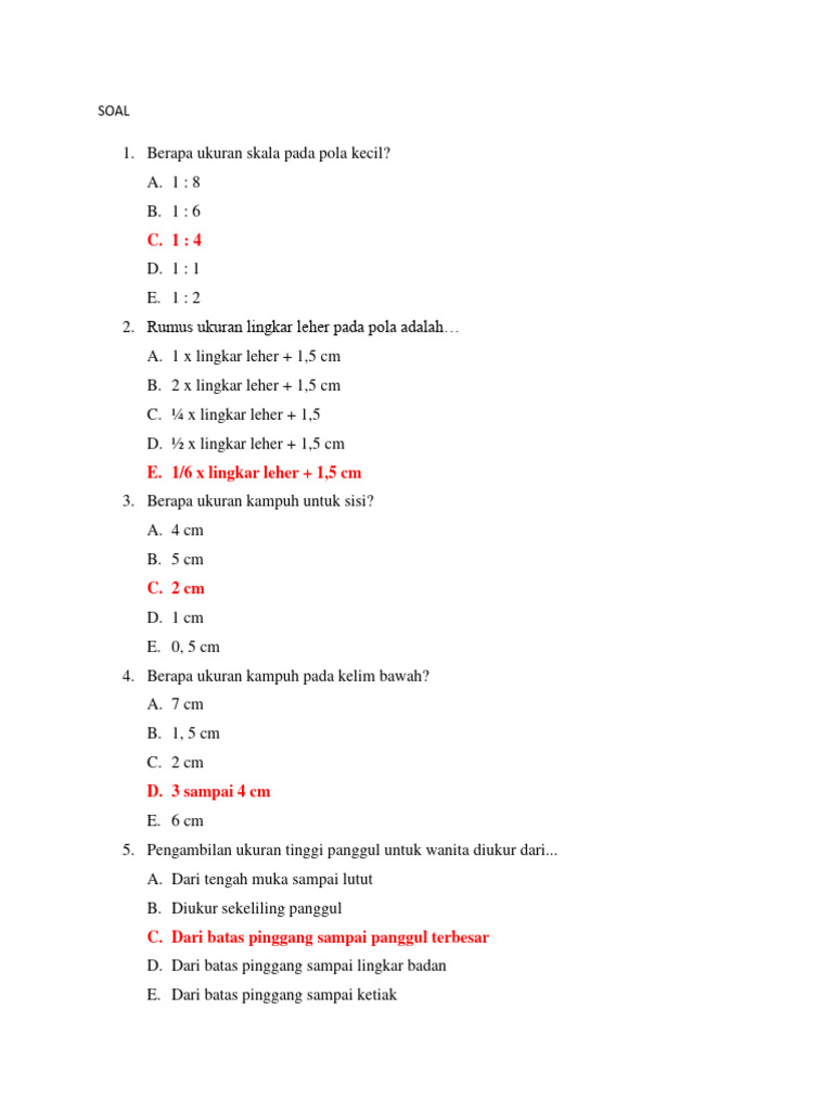 Soal DPB | PDF | Metode & Bahan Ajar