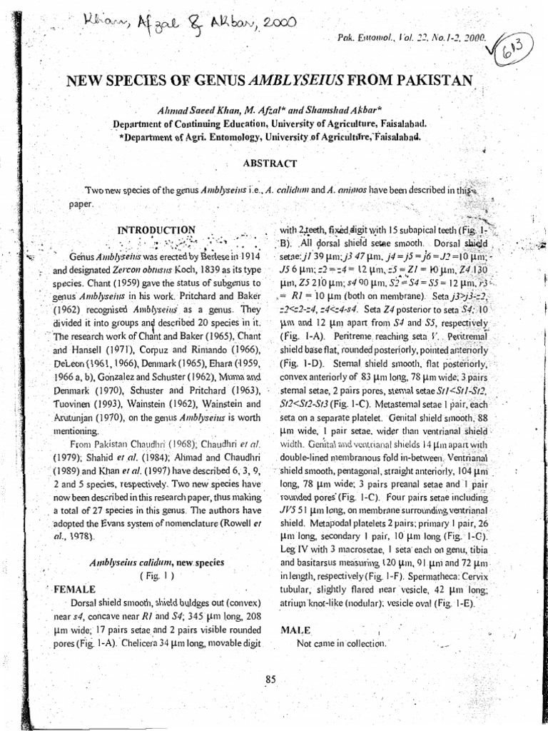 Khan, Afzal and Akbar - 2000 - 613 | PDF