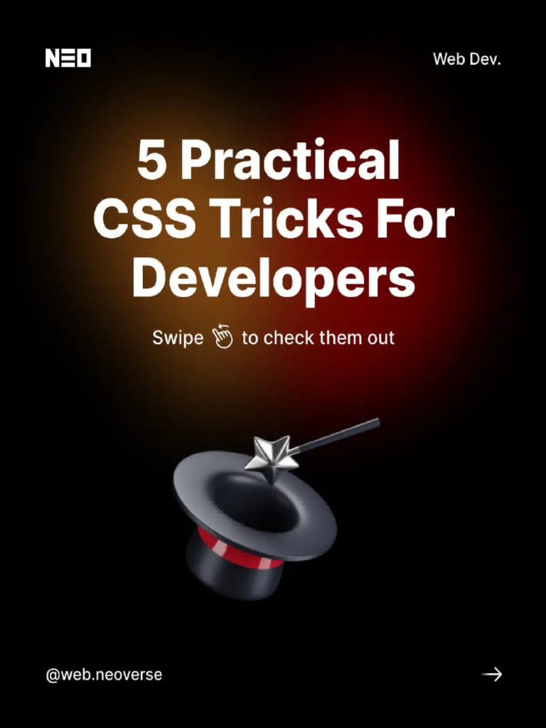 5 Practial CSS Tricks For Developers | PDF