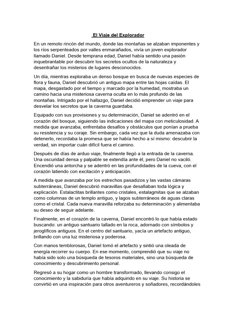El Viaje del Explorador | PDF