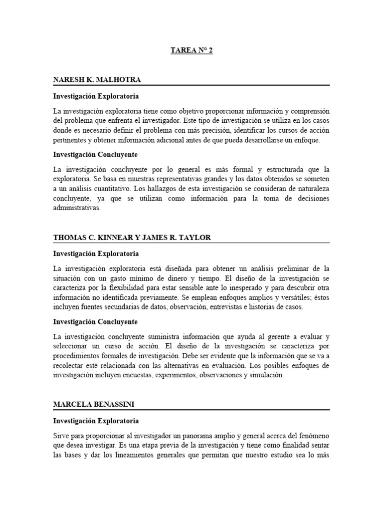 Tarea N 2 | PDF | Investigación de mercado | Diseño