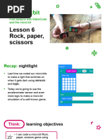 Rock Paper Scissors - Microsoft MakeCode | PDF | Areas Of Computer Science | Computing