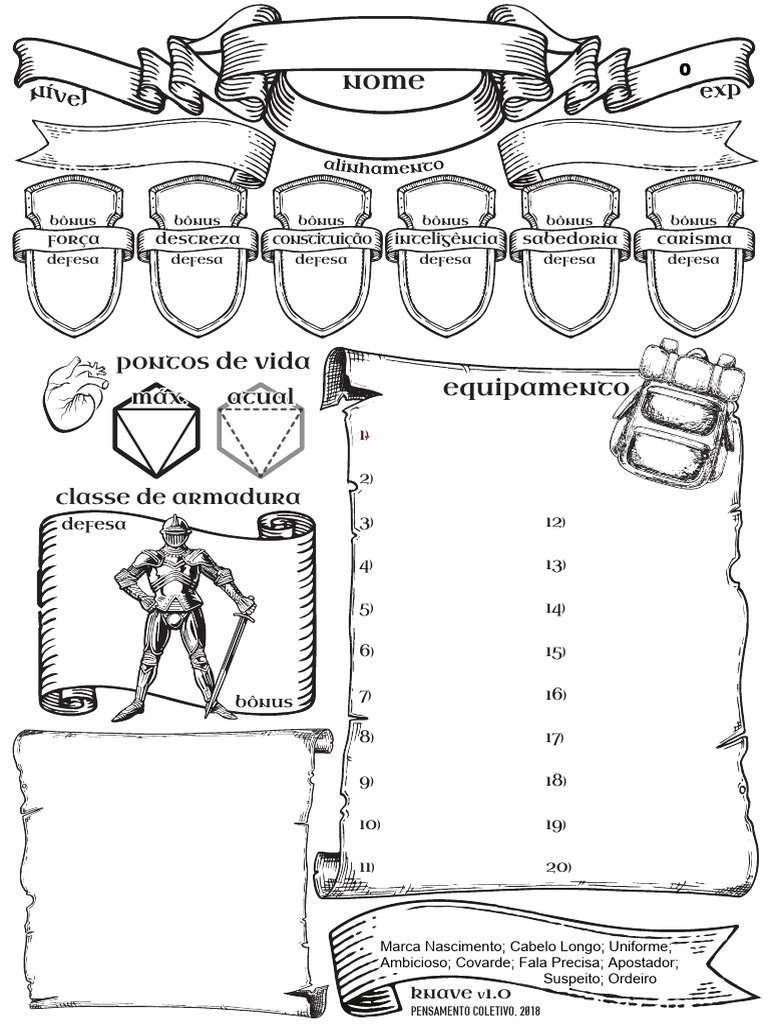Atributos e Defesa em Knave v1.0 | PDF