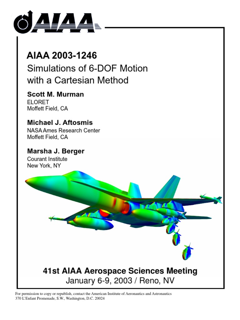 6dof Simulation | Rotation Around A Fixed Axis | Computational Fluid ...