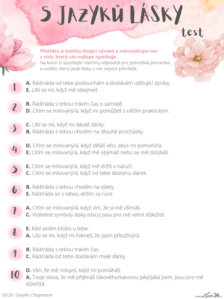 5-jazyku-lasky-test | PDF