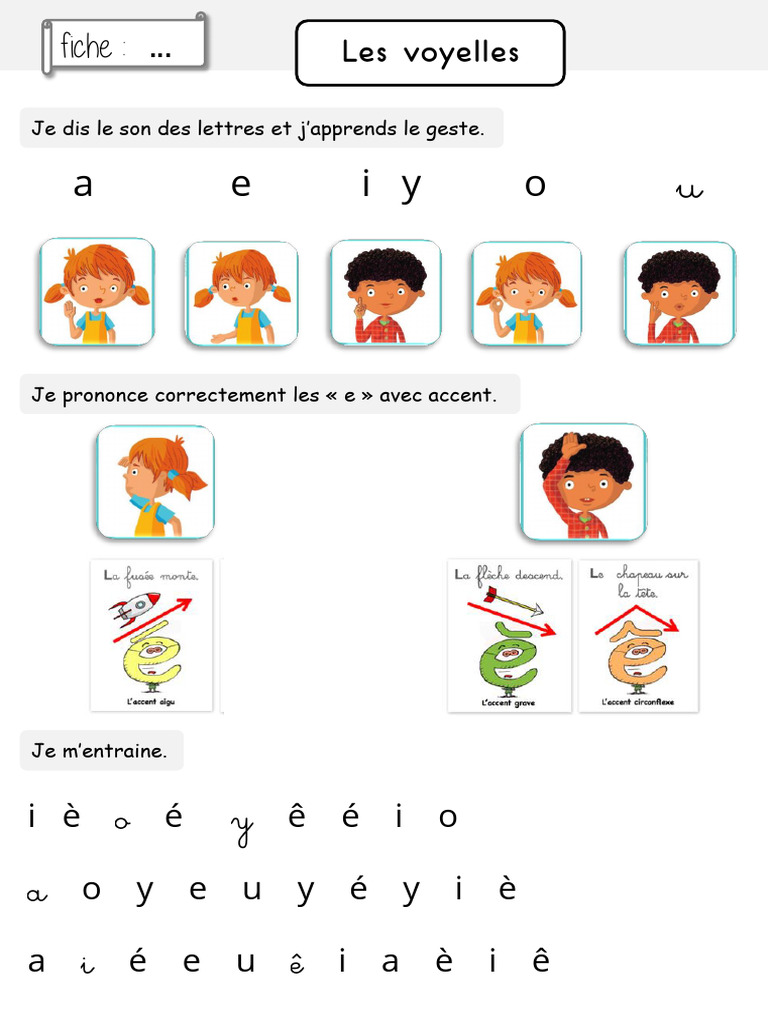 1-fiche-les-voyelles | PDF