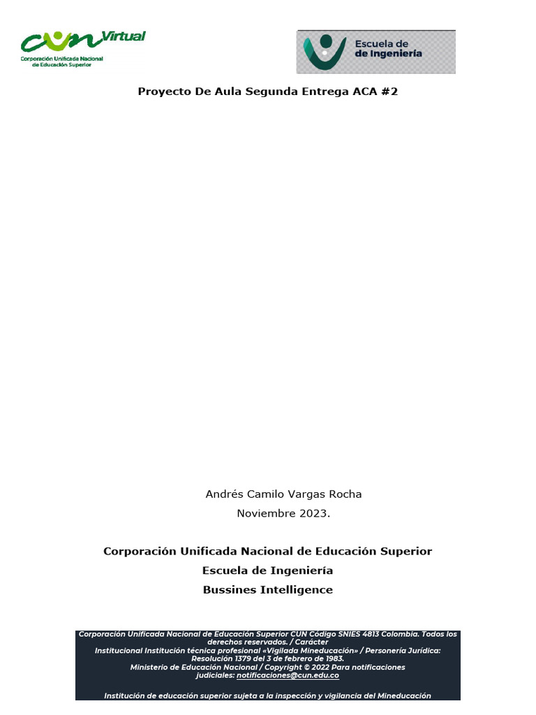 Anexo1 Formato Entrega ACA2.BI | PDF | Institución | Liderazgo