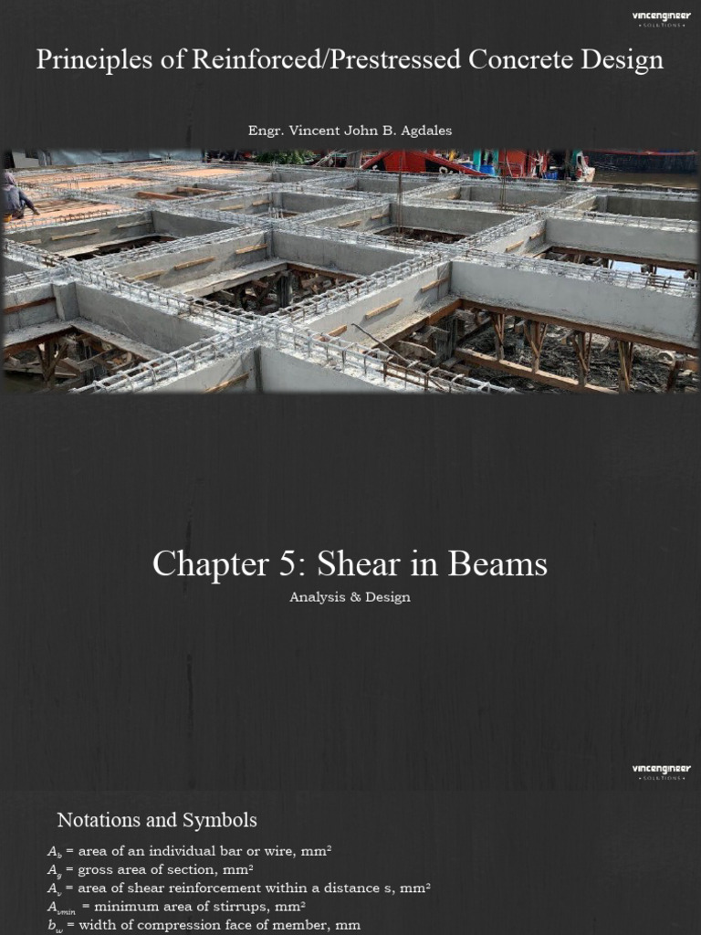 Ce 326 Chapter 5 - Shear in Beams | PDF | Beam (Structure) | Strength ...