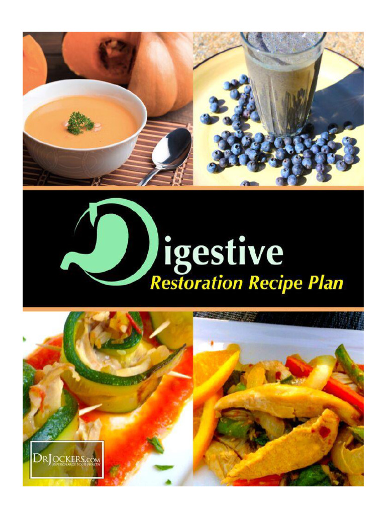 Digestive Restoration RP-david-jockers | PDF | Zucchini | Thai Cuisine