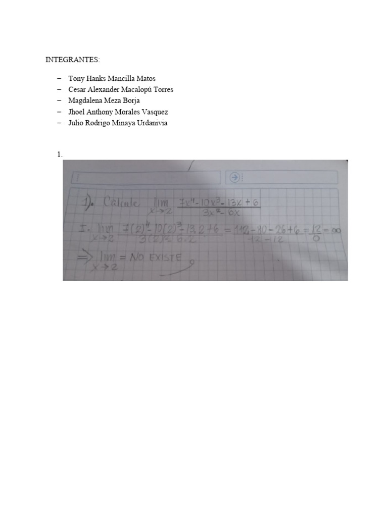 Sesión Integradora 2 | PDF