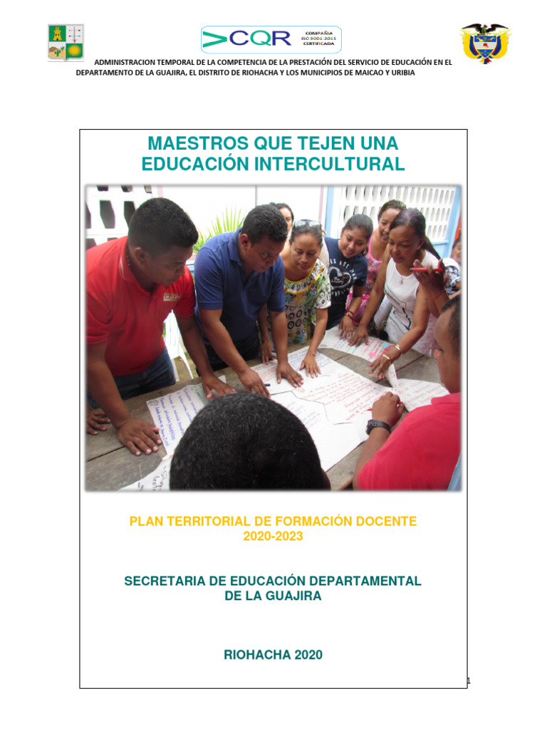 Articles-319469 Guajira PTFD 2023 | PDF | Educación de la primera ...