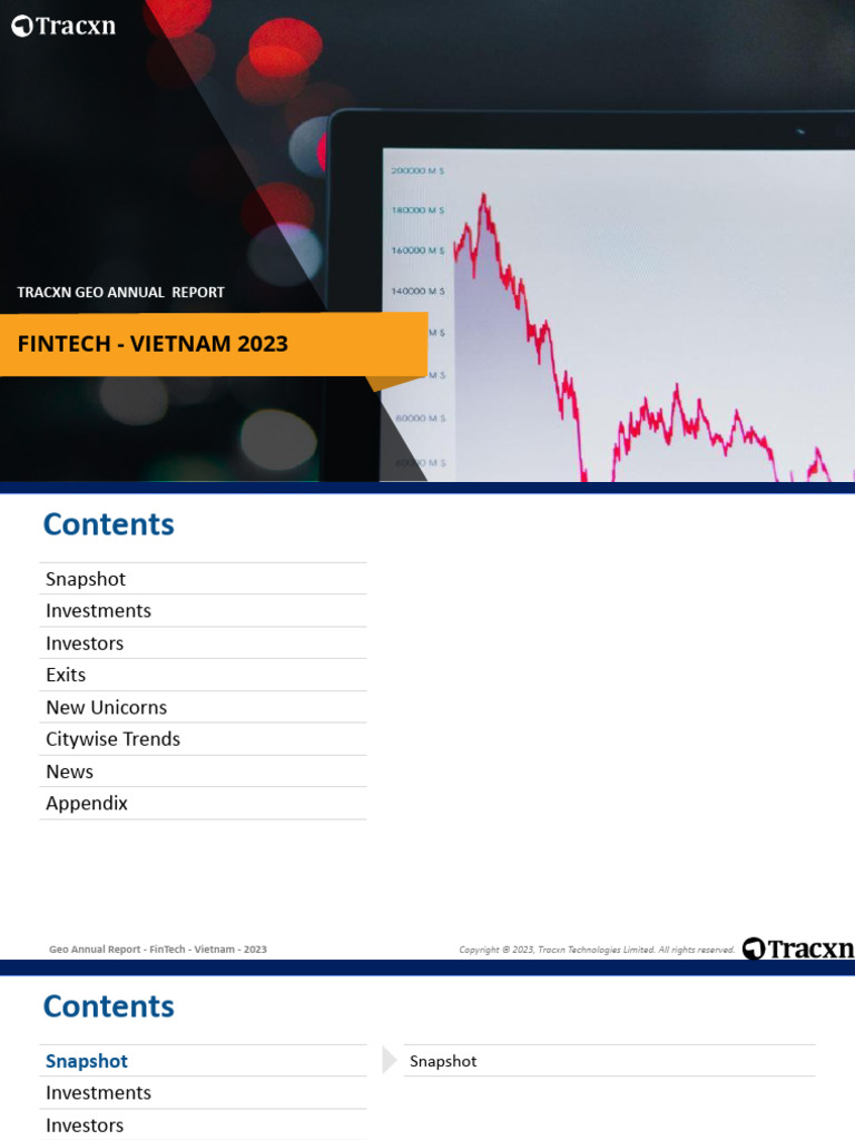 FinTech - Vietnam - Tracxn Geo Annual Report - 2023 | PDF | Venture ...