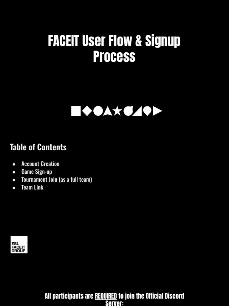FACEIT Signup Process for MLBB | PDF | Sports & Recreation | Games ...