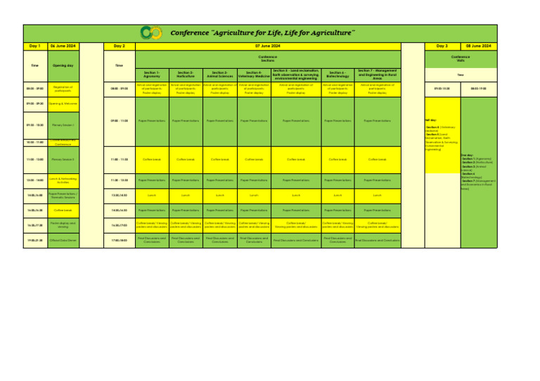 Program Cadru Conferinta A4Life 2024 | PDF | Agriculture