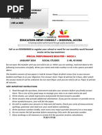 2024 Bece Rme Sample Questions From Waec | PDF