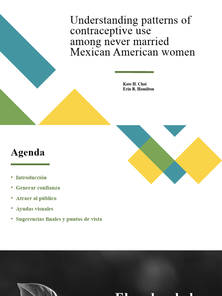 Understanding Patterns of Contraceptive Use | PDF