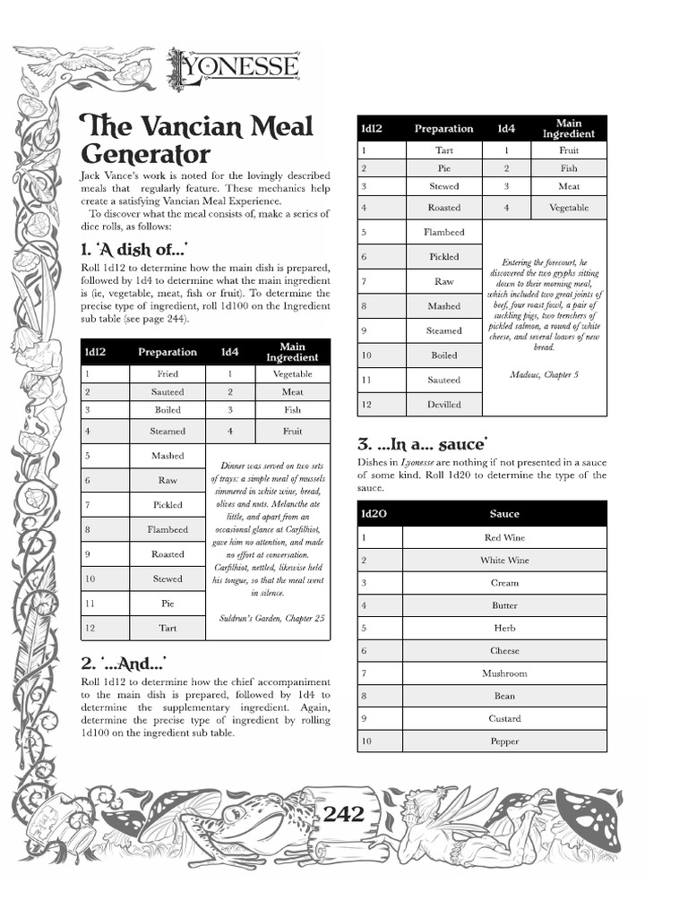 Food Generator | PDF
