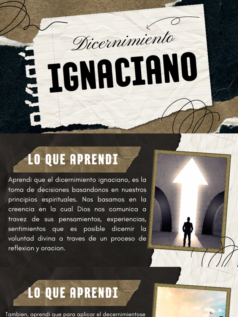 Dicernimiento Ignaciano: Pasos y Reflexión | PDF