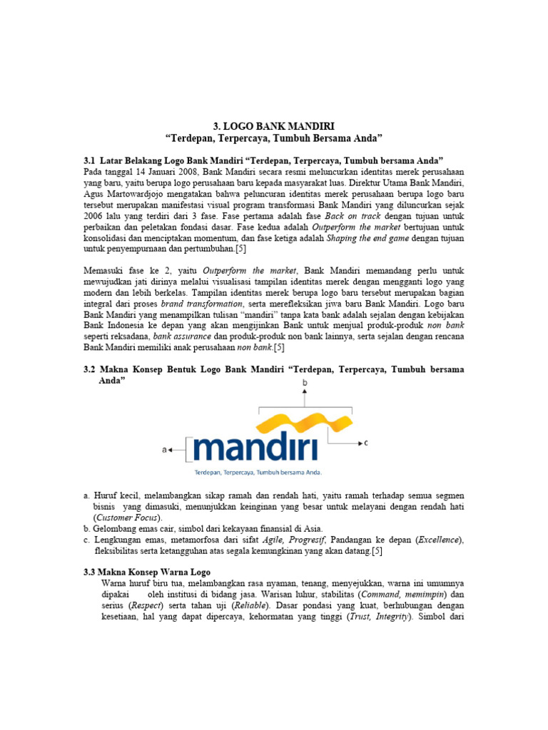 Logo Mandiri | PDF