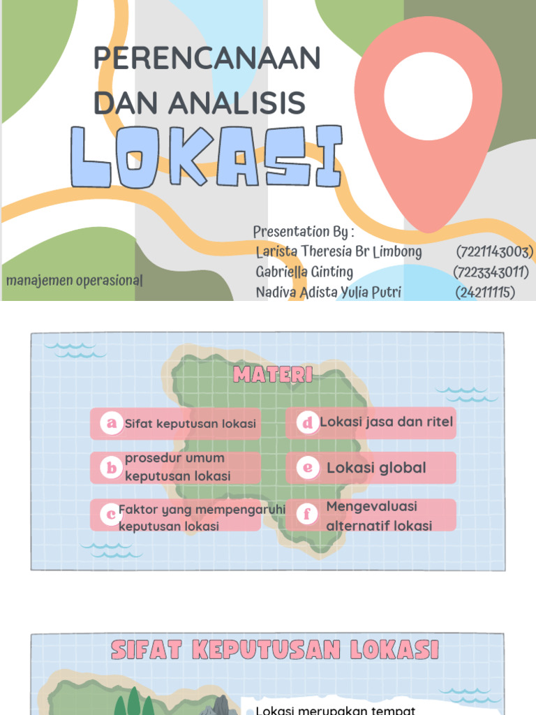 Perencanaan Lokasi | PDF