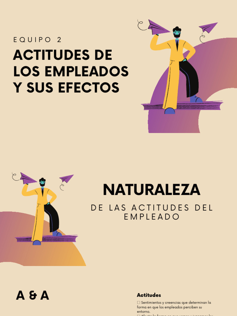 Tema 3 Actitudes de Los Empleados y Sus Efectos (1) | PDF | Metodología ...