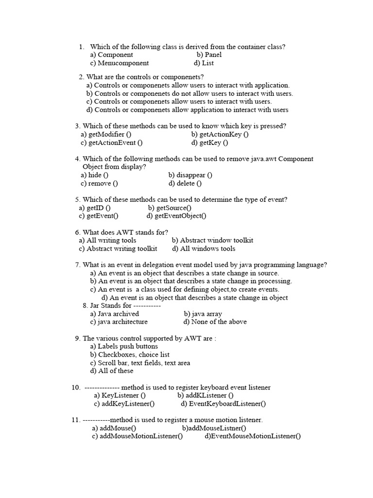 Ajpr (QB) 1 | Download Free PDF | Software Development | Object ... Ajpr (QB) 1 | Download Free PDF | Software Development | Object ...