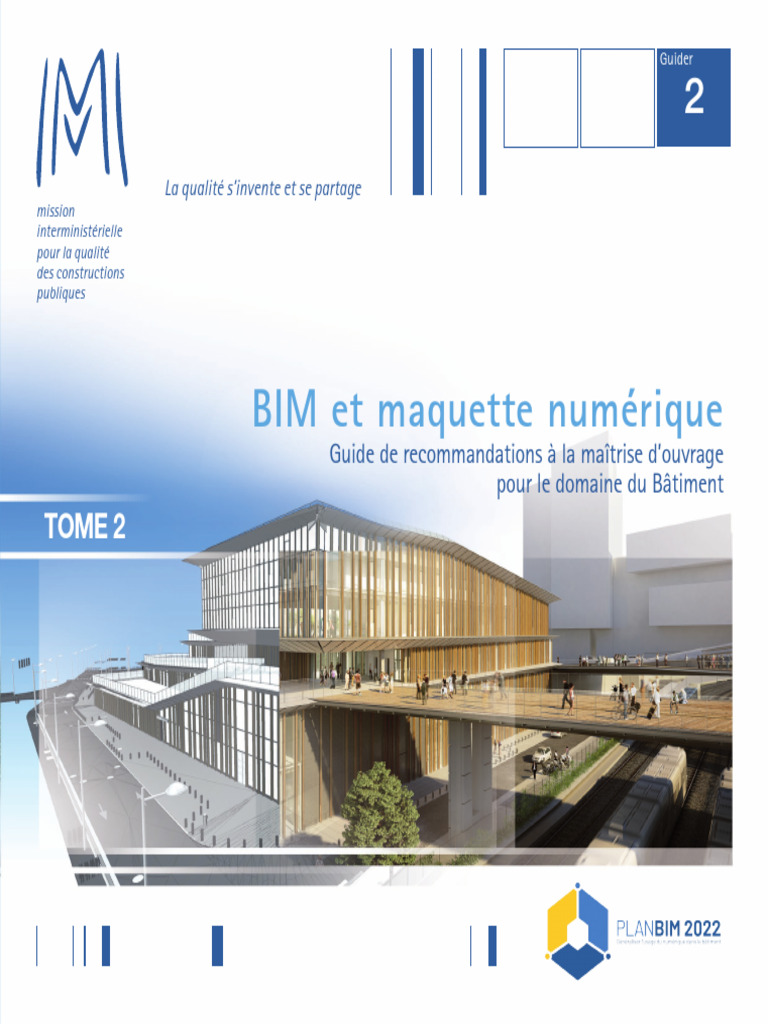 Guide BIM Tome2 | PDF | Building information modeling | Gestion de projet
