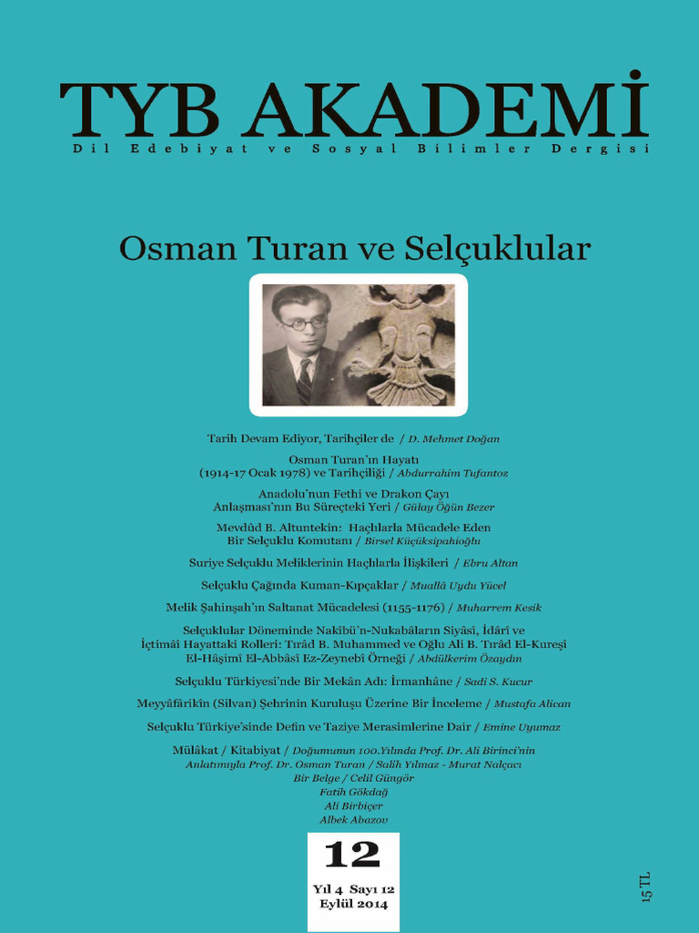 Osman TURAN Ve Selcuklular | PDF