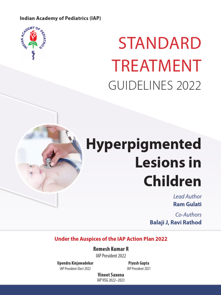 2022 IAP Guidelines for Children's Hyperpigmentation | PDF | Clinical ...