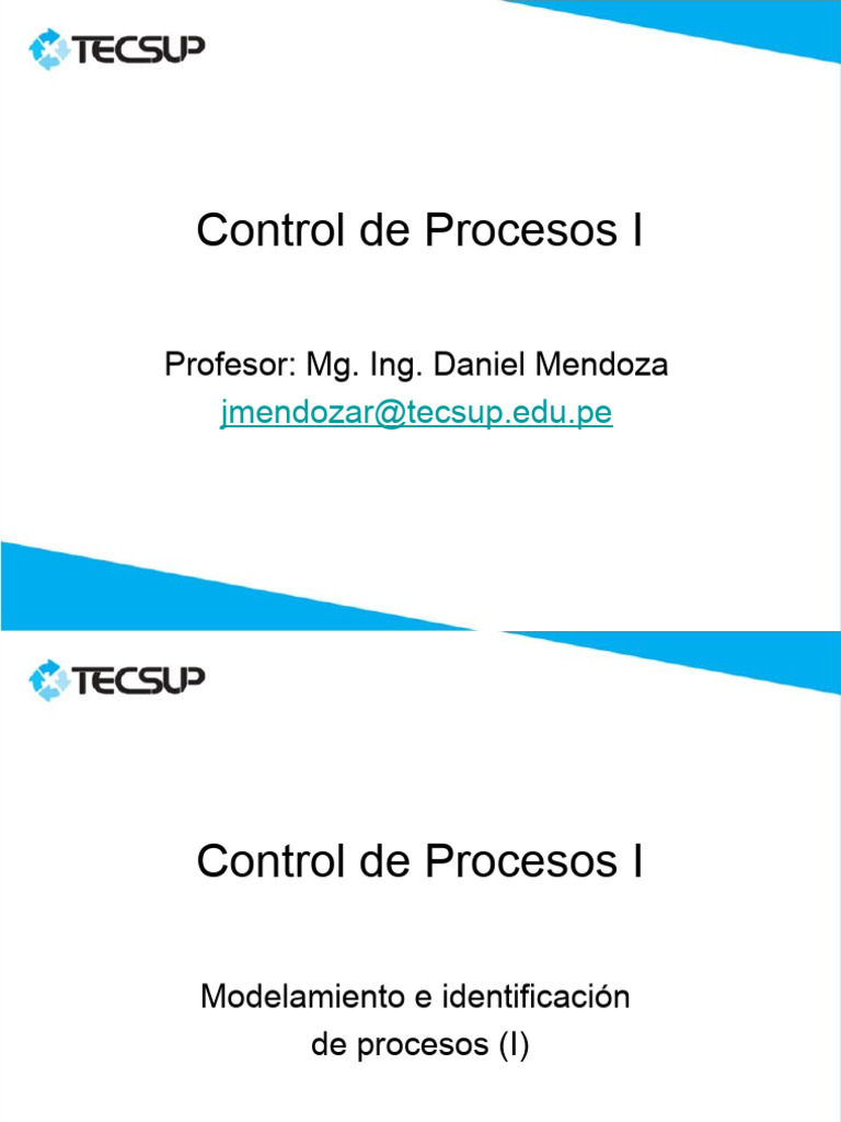 Modelamiento y Control de Procesos I | PDF | Sistema | Masa